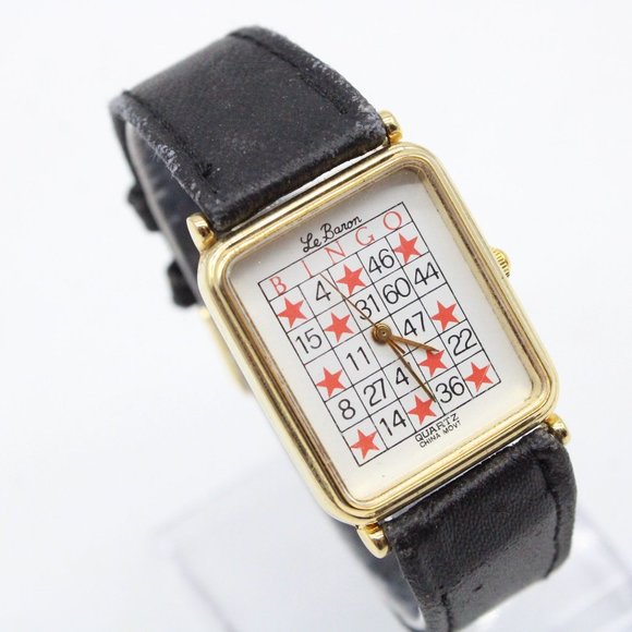 Le Baron | Accessories | Vintage Le Baron Watch Unisex Gold Tone ...